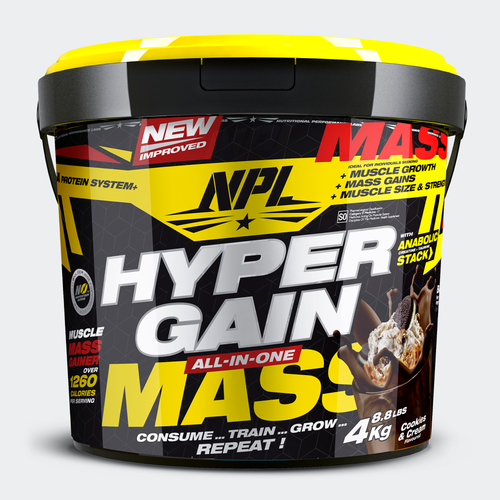Hyper Gain Mass Gainer - Nutritional Performance Labs