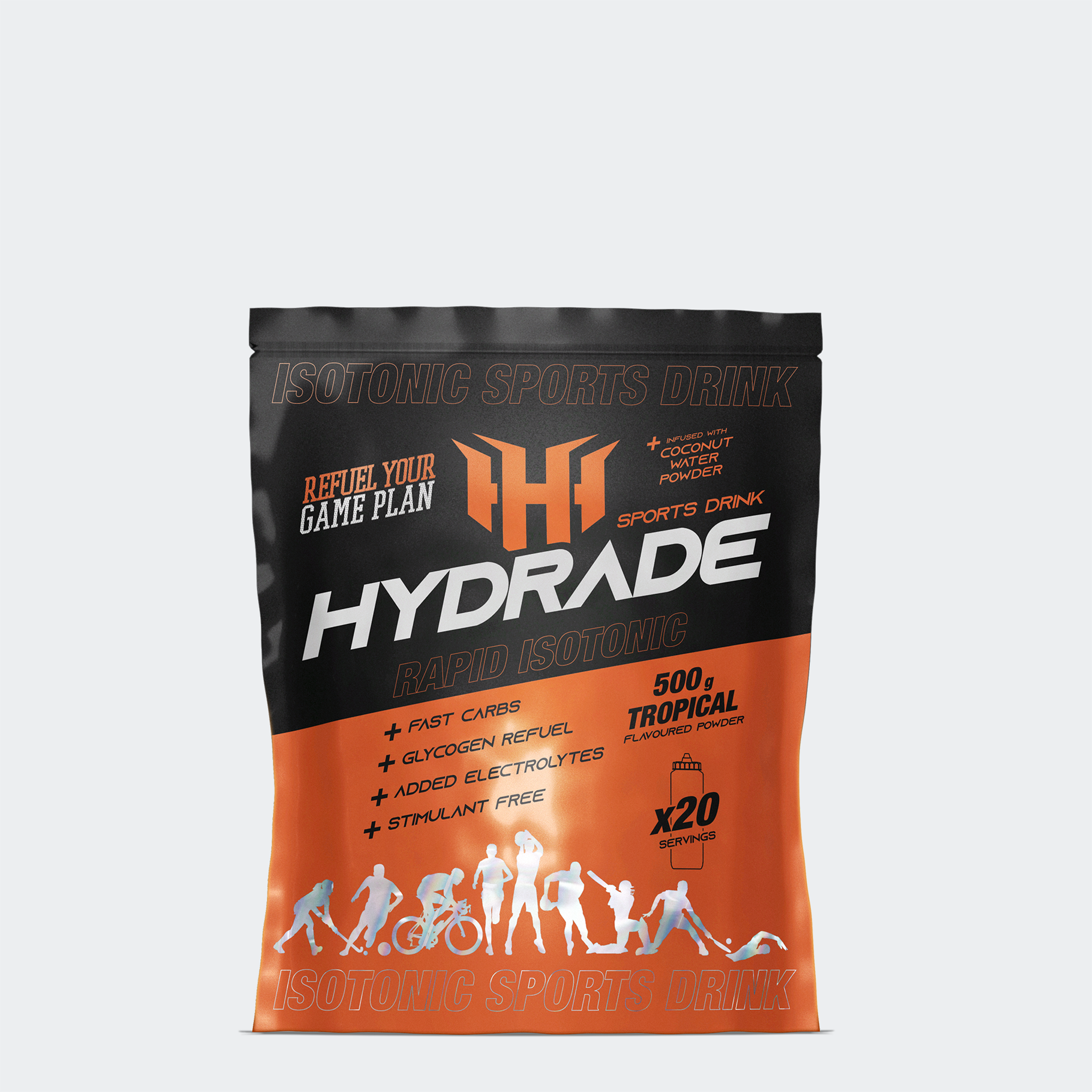 Hydrade Rapid Isotonic - Tropical / 500g - Nutritional Performance Labs