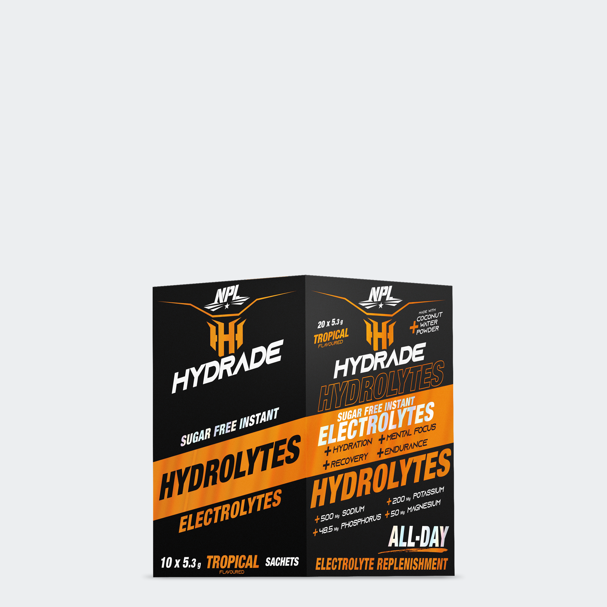 Hydrolyte (Sugar Free Electrolytes) - Tropical Flavour (10 Sachets ...