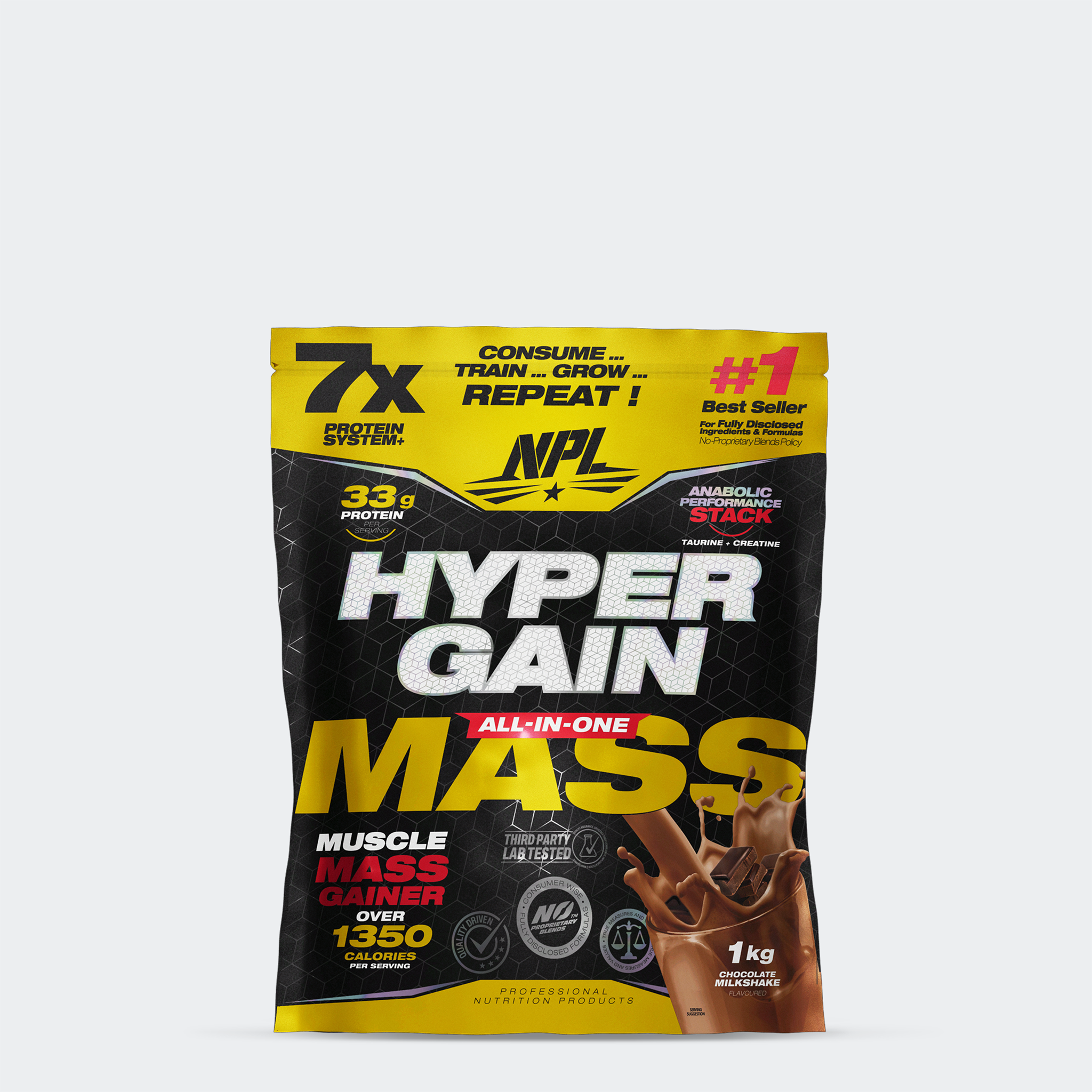 Hyper Gain Mass Gainer - Nutritional Performance Labs