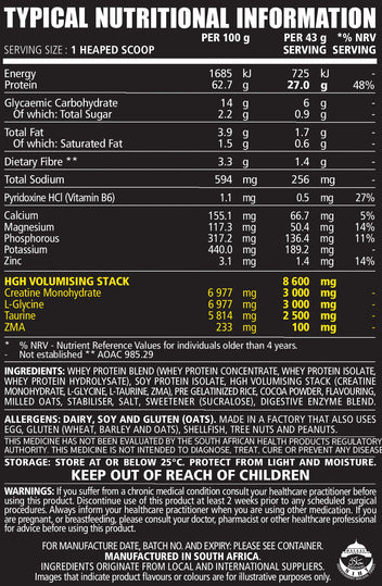 NPL Whey Protein Anabolic All-In-One - NPL-ZA