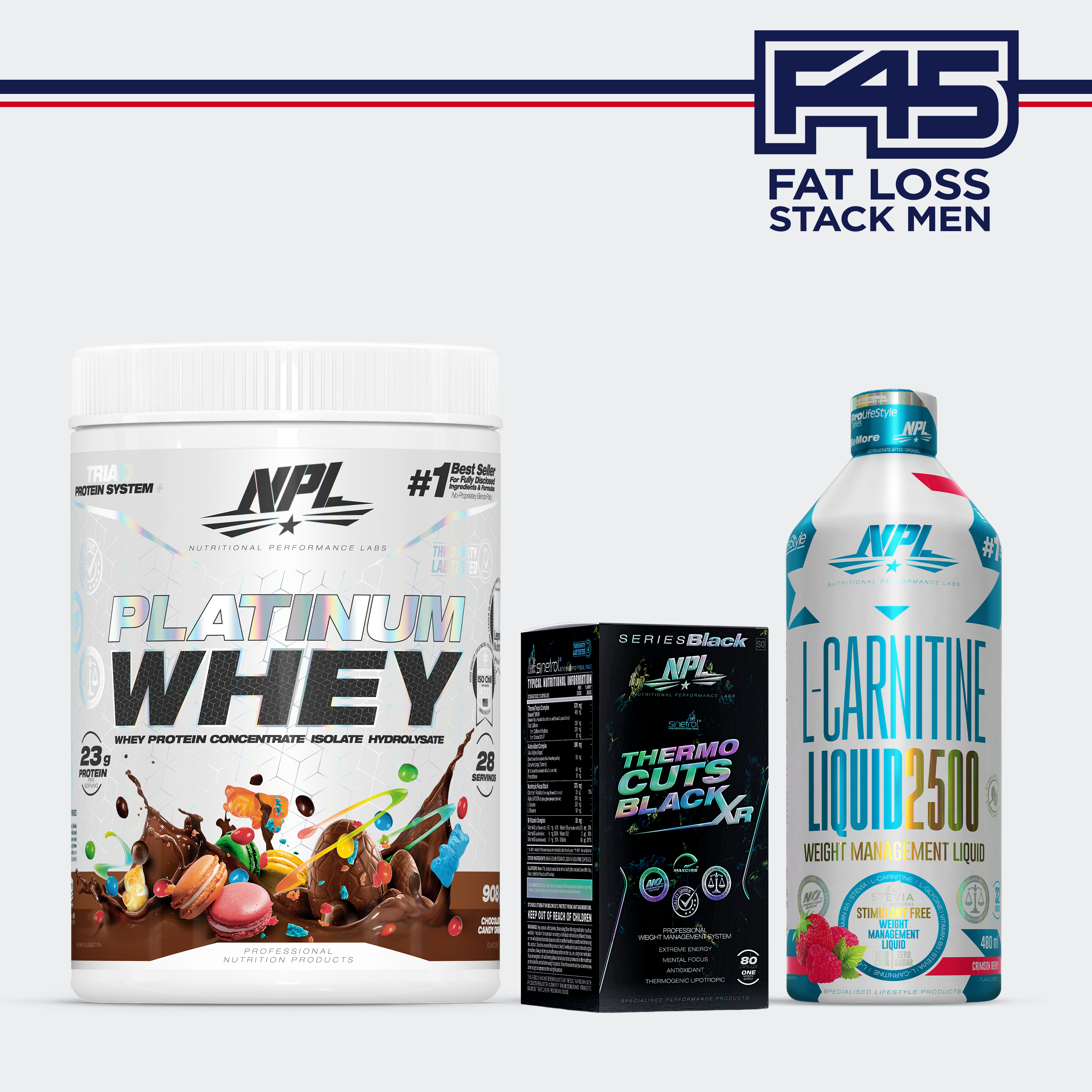 NPL x F45 | Men's Fat Loss Stack - Nutritional Performance Labs