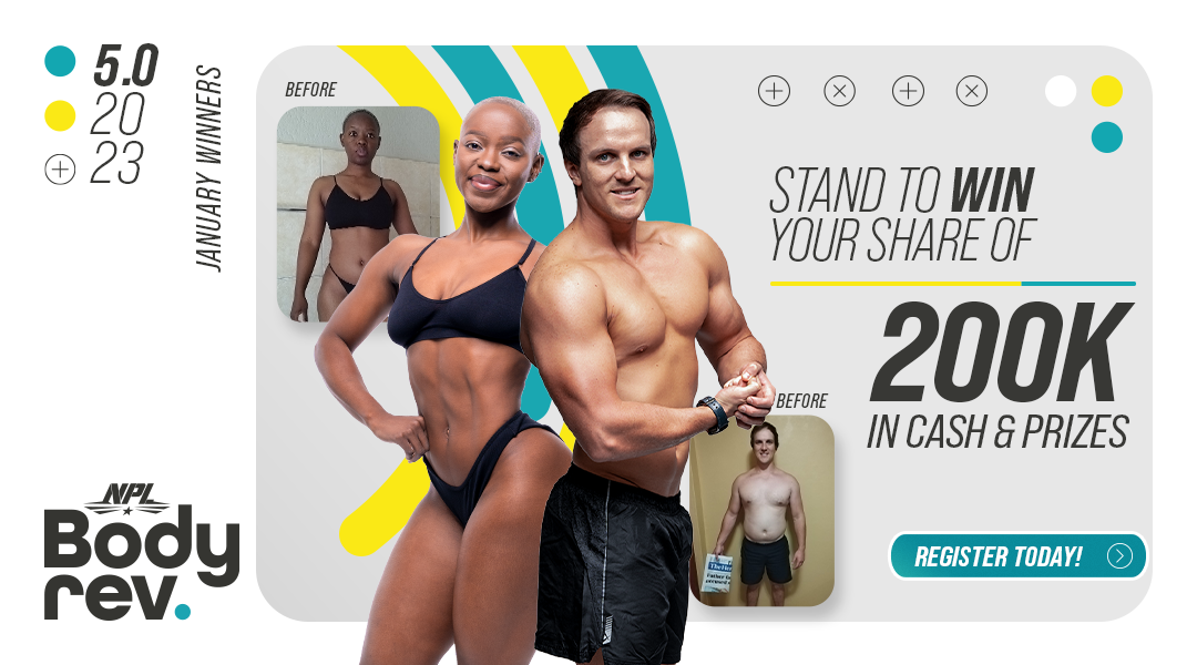 NPL BodyRev Challenge | Win your share of 200K in Cash & Prizes - Nutritional Performance Labs
