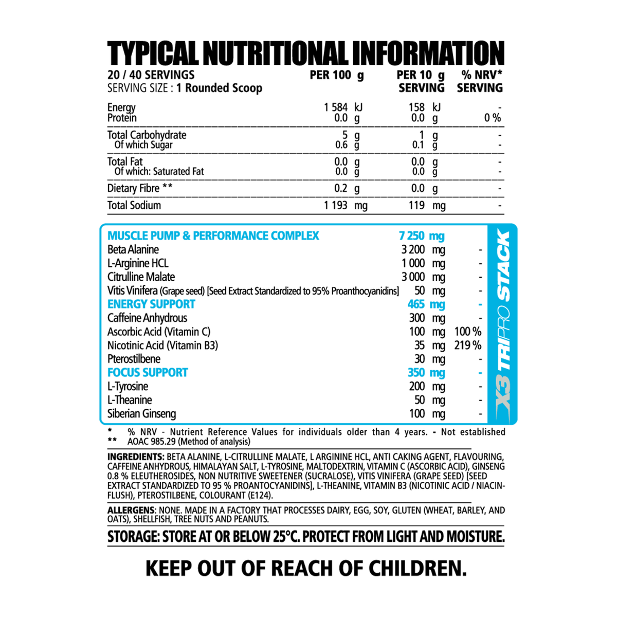NPL Pre-Ignite - NPL Pre-Workout - Nutritional Performance Labs