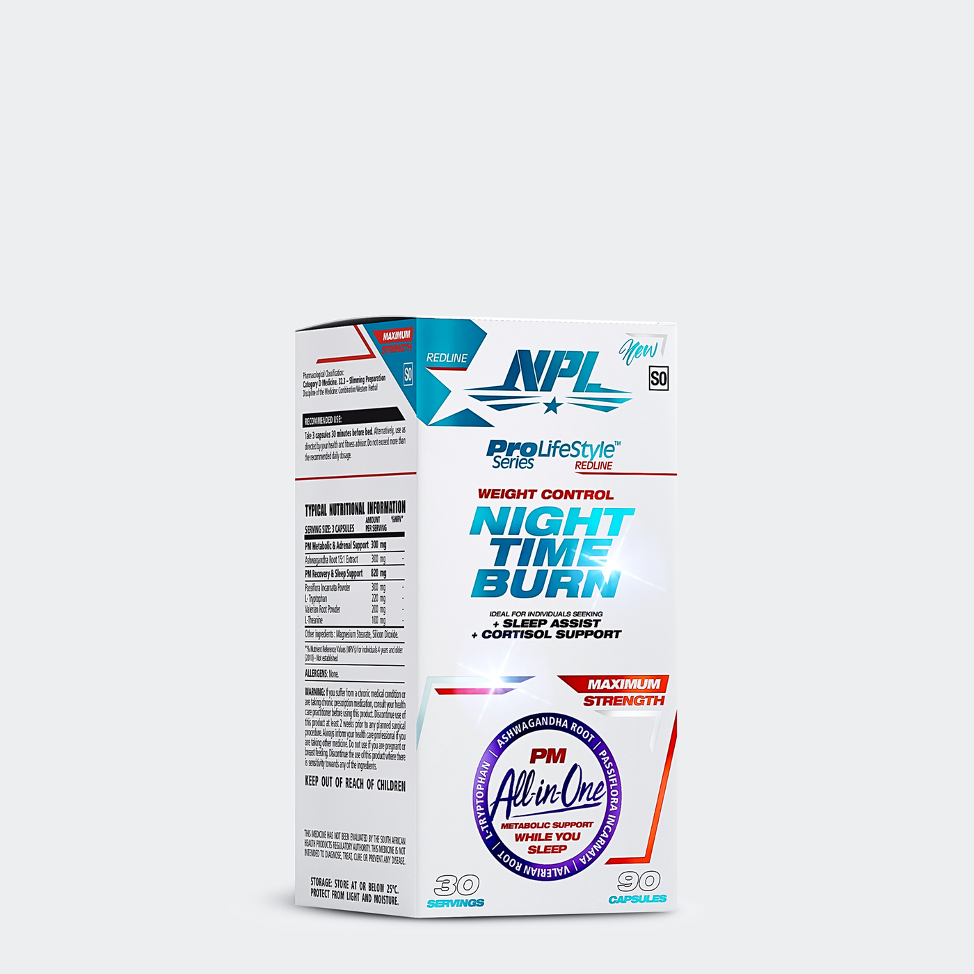 NPL Night Time Burn - NPL Fat Loss Supplement - Nutritional Performance ...