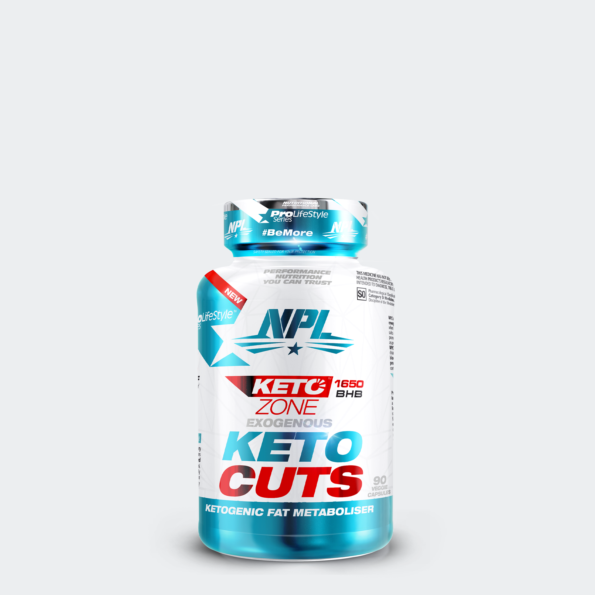 NPL Keto Cuts - Keto Diet Supplement - Nutritional Performance Labs