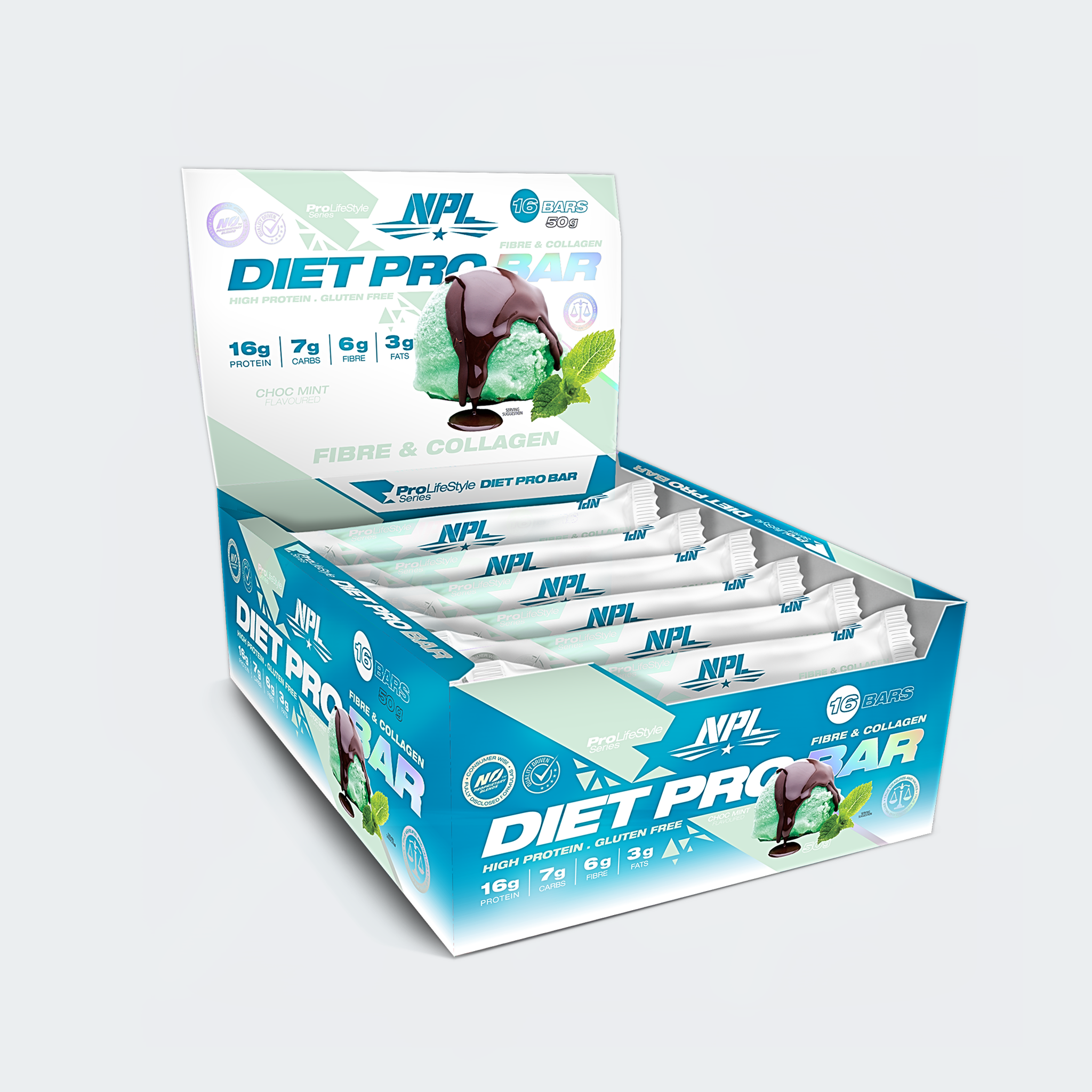 NPL Diet Pro Bars - NPL High Protein Bars - Nutritional Performance Labs
