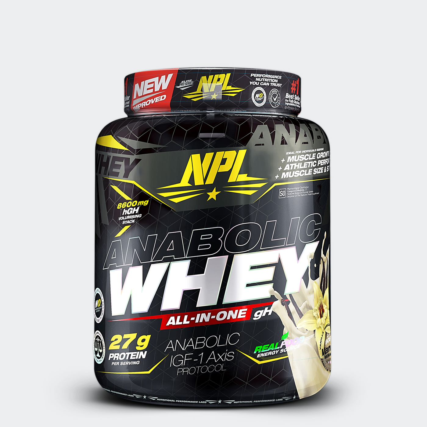 NPL Whey Protein Anabolic All-In-One - Nutritional Performance Labs